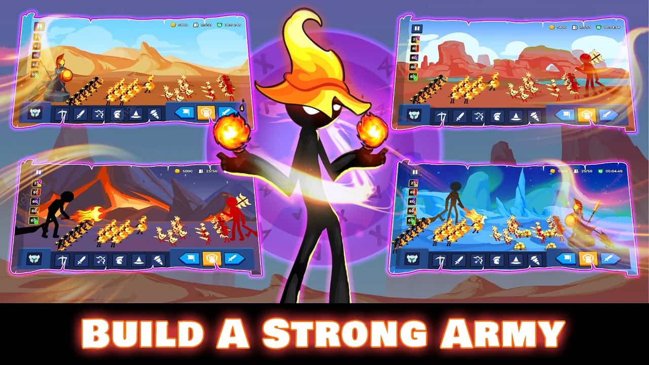 Stick War Stickman Battle MOD APK 1.15.3 [Menu LMH, Unlimited Money ...