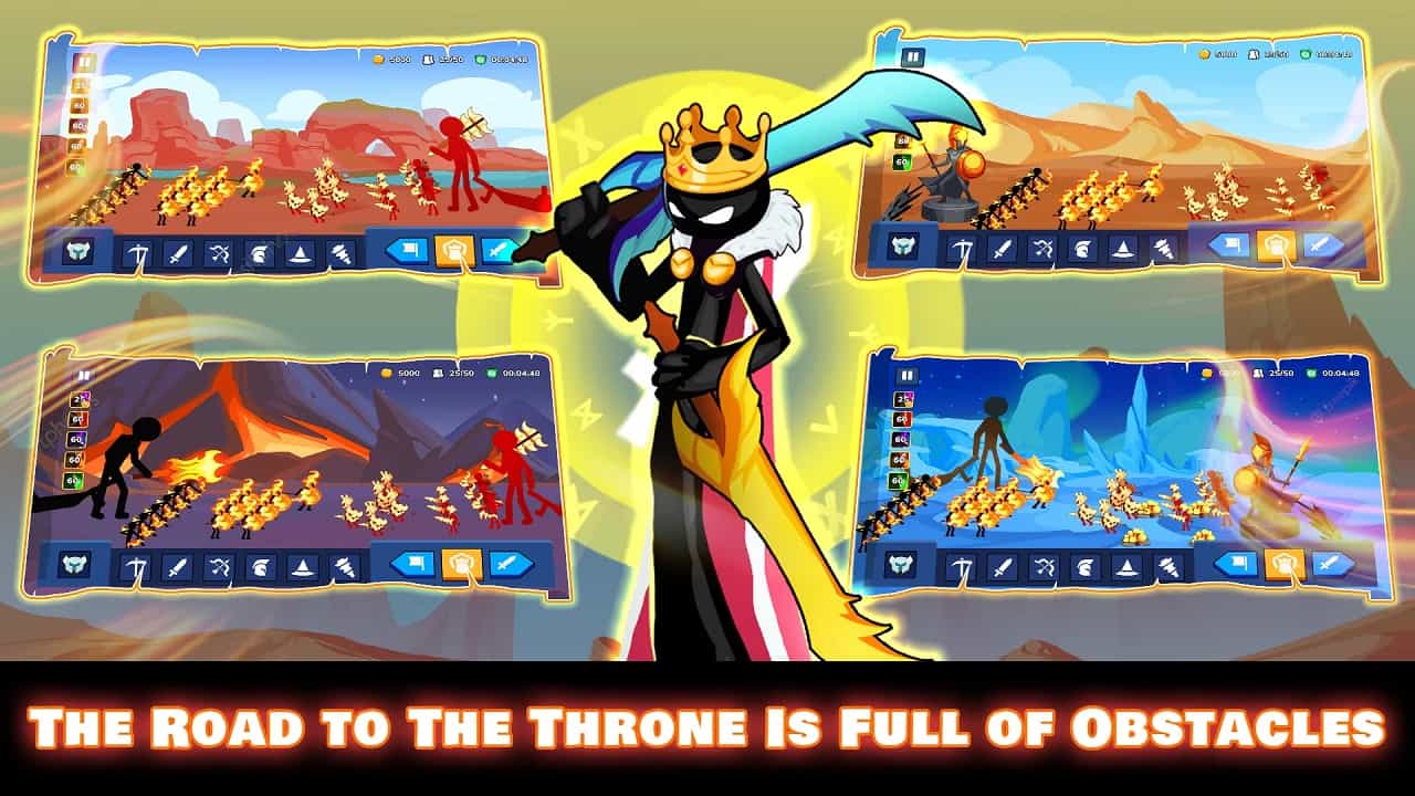 Stick War Stickman Battle MOD APK 1.15.8 [Menu LMH, Full Tiền, Đá Qúy ...