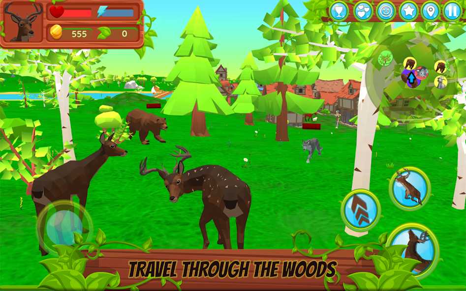 Deer Simulator – Animal Family MOD APK 1.184 [Unlimited Money]